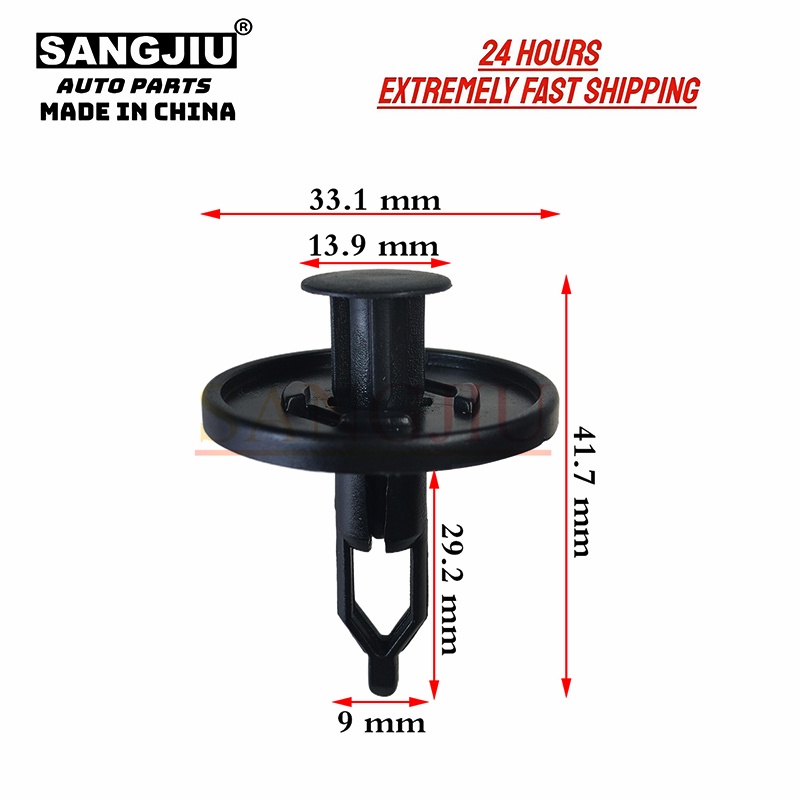 50Pcs Comaptible With For Toyota Fortuner Hilux Vigo Revo Bumper Cover ...