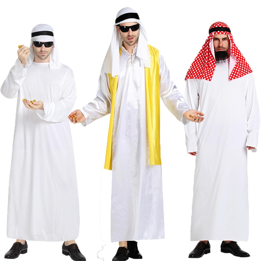 Arab Costume Dubai Local Hero Robe Party Funny Network Red Tiktok Super ...