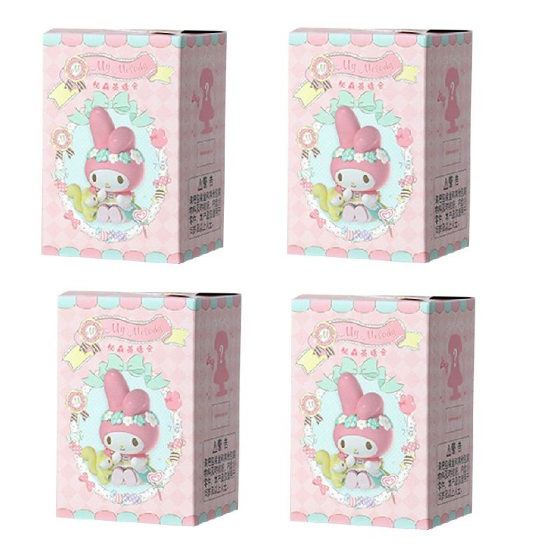 My Melody Blind Box Cartoon Cute Melody Toys Figure Handmade Desktop ...