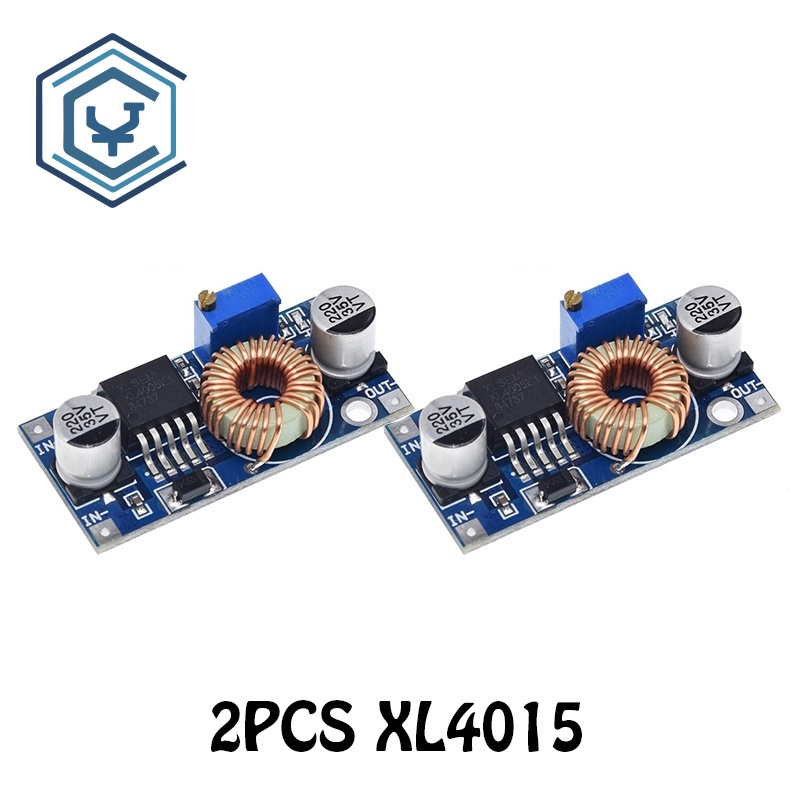 2PCS XL4005 DSN5000 Beyond LM2596 DC-DC Adjustable Step-down 5A Power ...