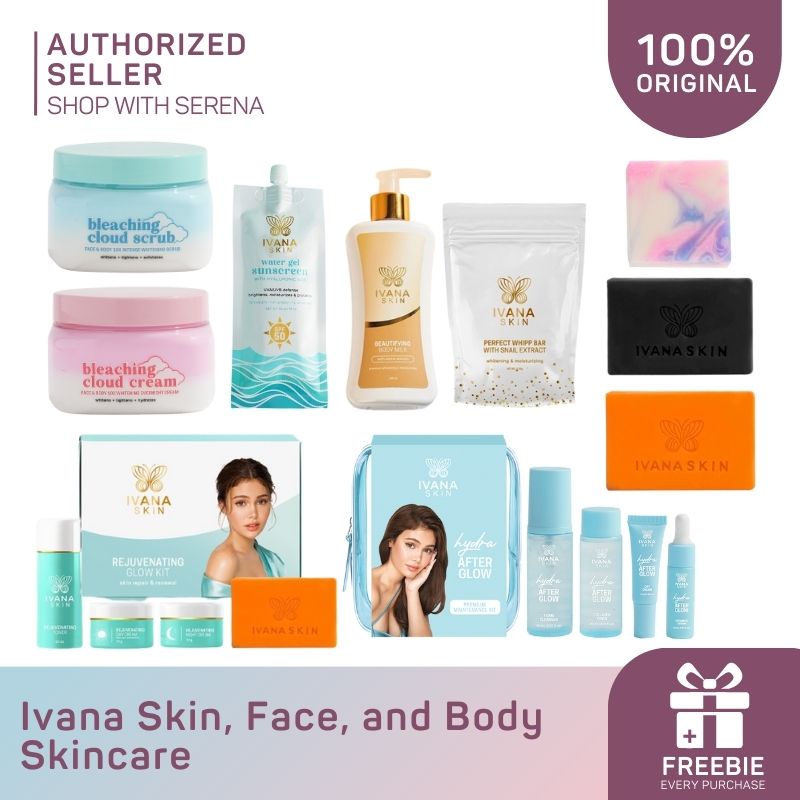 Ivana Skin Rejuvenating Set, Hydra After Glow, Kojic Glow , Charcoal ...