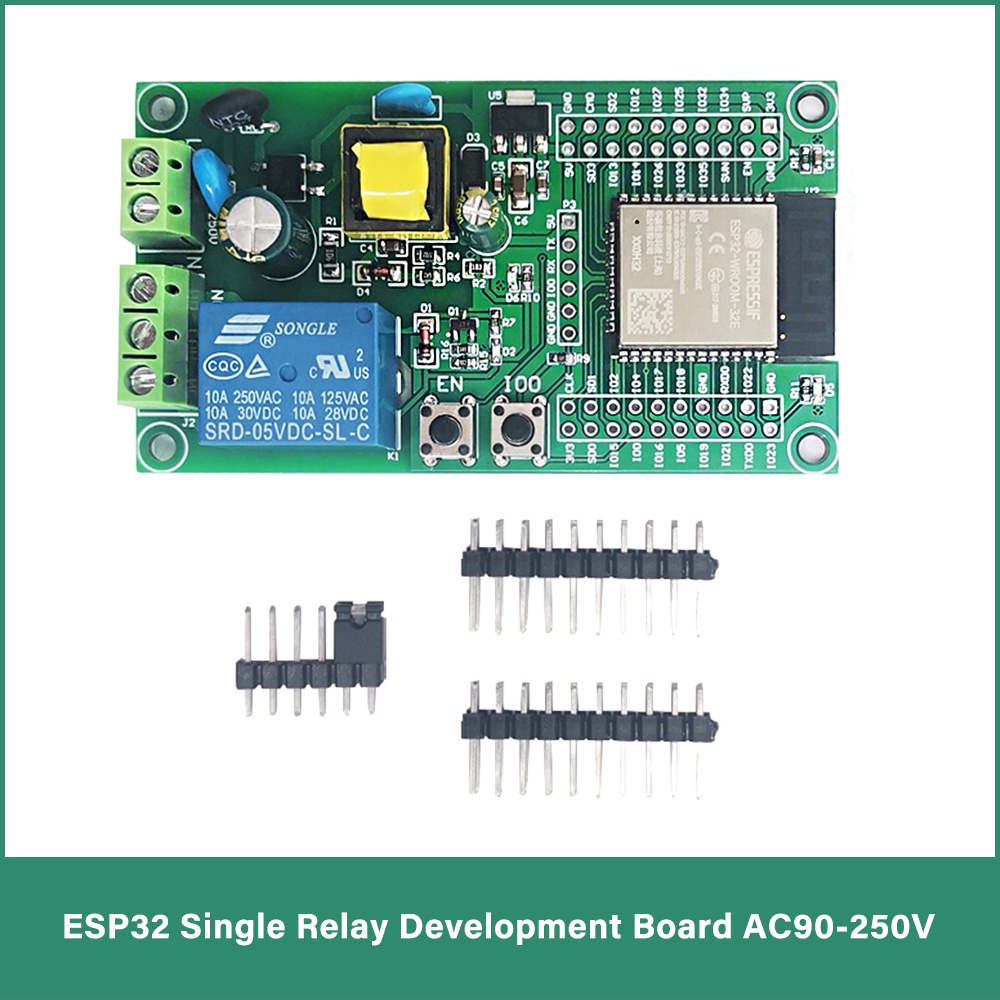ESP32 Relay Board Single/Dual Channel WIFI Relay Module ESP32-WROOM ...
