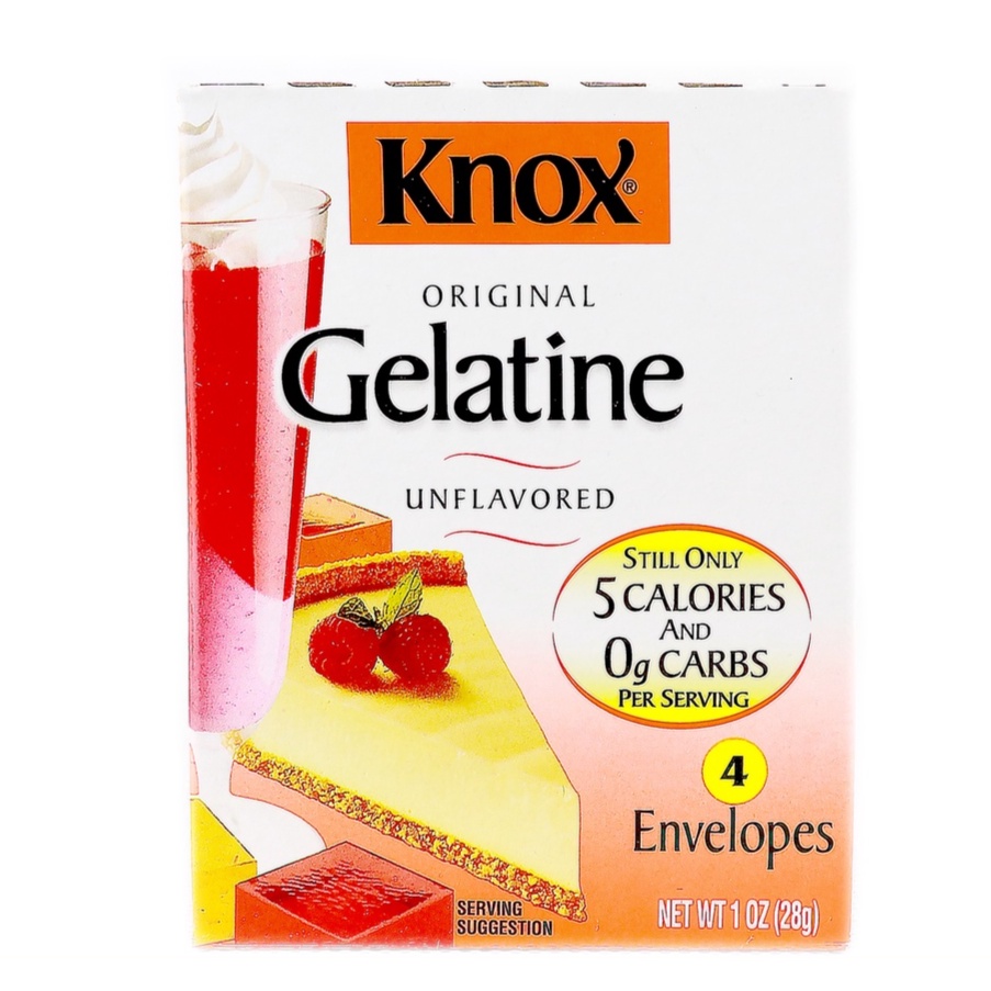 Knox Original Unflavored Gelatine 28g | Shopee Philippines