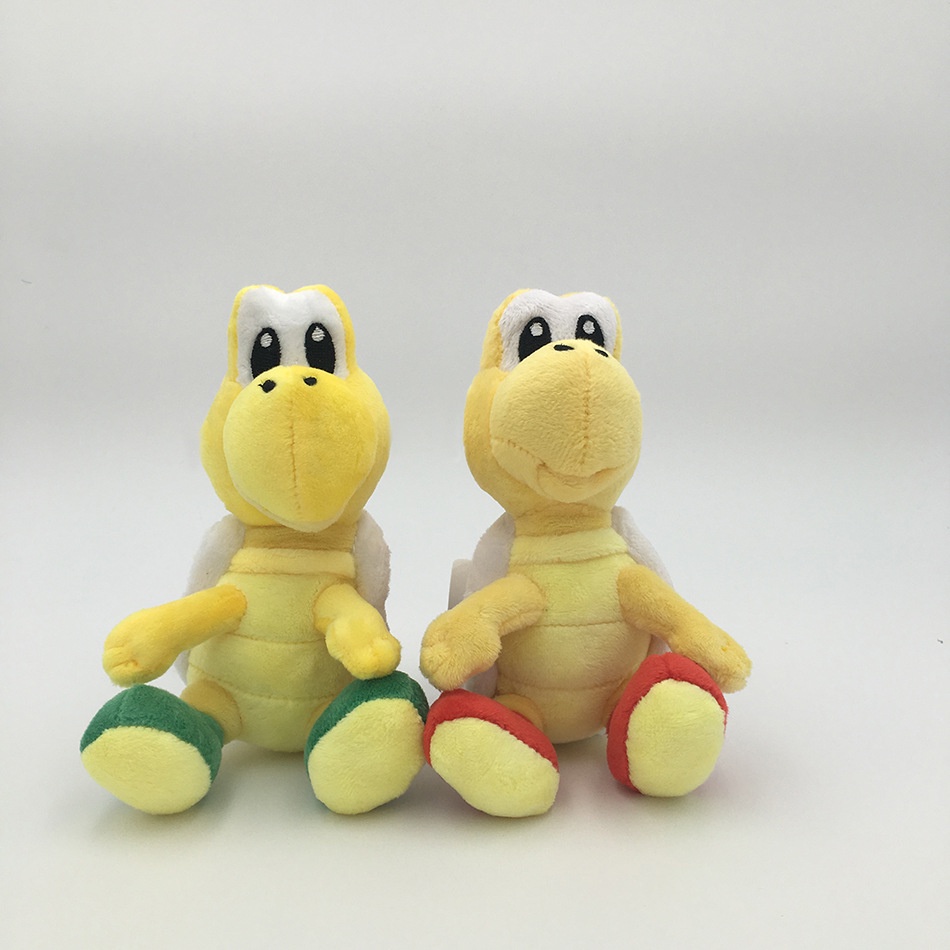 (With tag) small size 15cm Mario plush toy red and green sitting ...