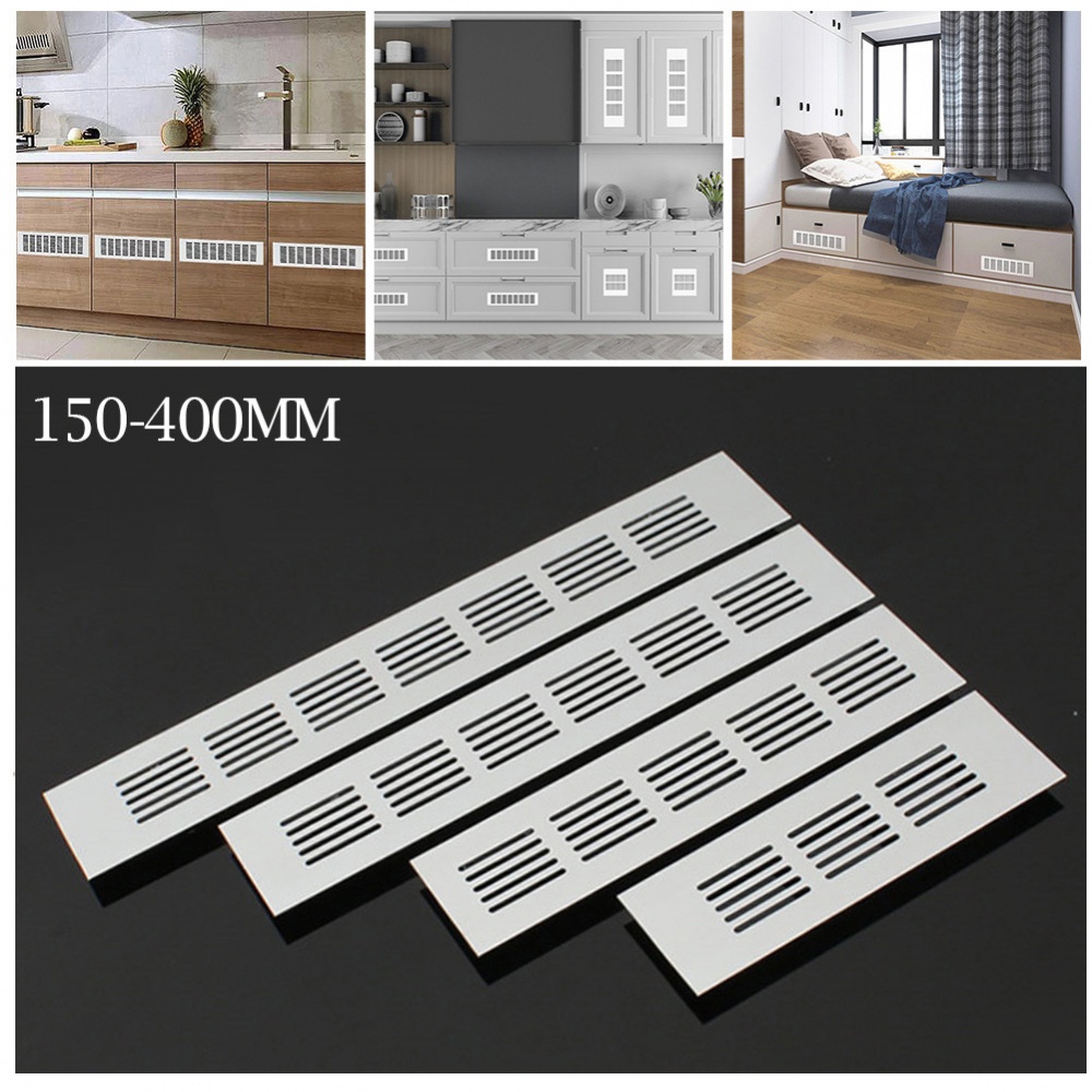 Durable Aluminum Rectangular Cabinet Wardrobe Ventilation Cover for Air ...