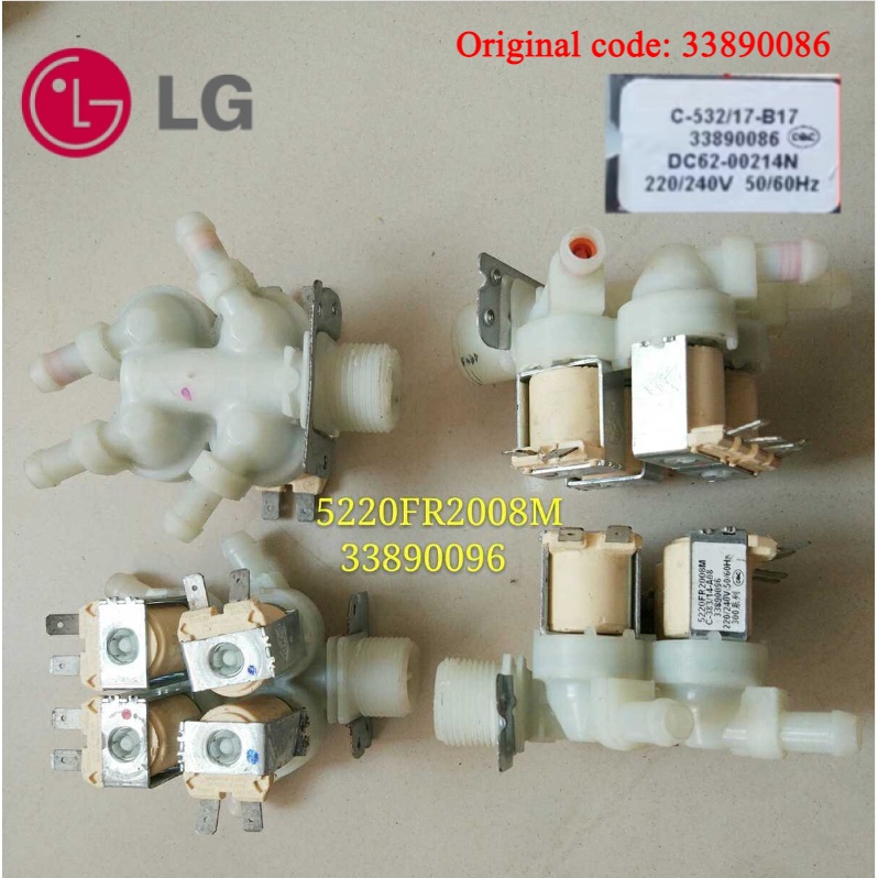LG washing machine inlet valve 5220FR2008M inlet solenoid valve switch ...