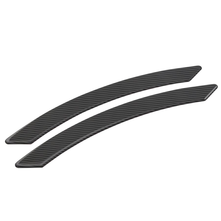 2Pcs Carbon Fiber Car Fender Wheel Eyebrow Protector/mudguard Sticker ...