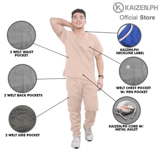 KAIZEN.PH Scrub Suit KSS-03 NEW COLORS PLAIN SERIES by KAIZEN.PH ...