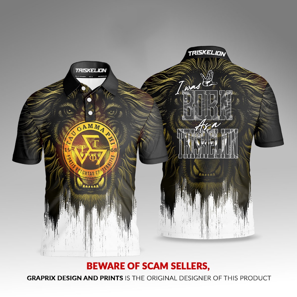 Triskelion V.1 Polo shirt Full Sublimation Frat Shirt TGP | Shopee ...