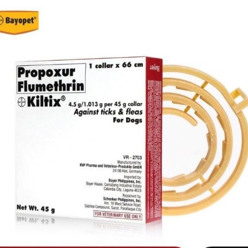 Bayer Kiltix Collar (Profuxur Flumethrin) | Shopee Philippines