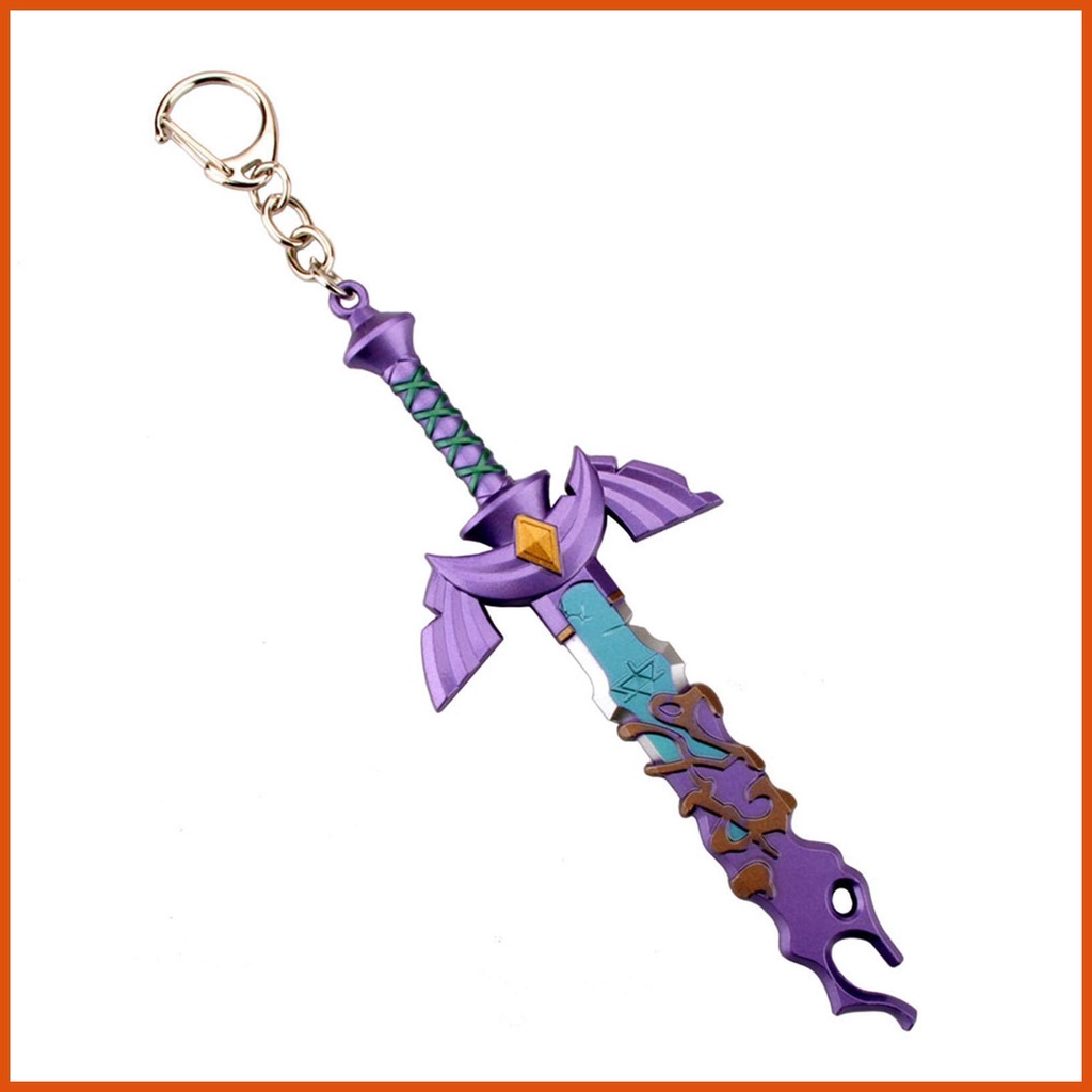 Zelda Tears Of The Kingdom Master Swords Keychains Link Hero Key Ring ...