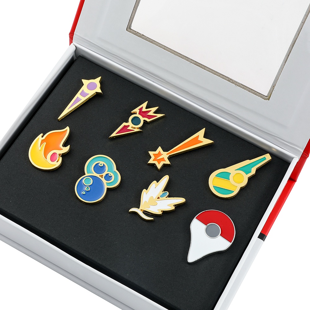 Pokemon Gym Badges Kanto Johto Hoenn Sinnoh Unova Kalos League Region ...