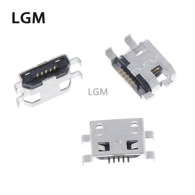 20Pcs Micro USB 5pin B Type 0.8mm Female Connector for Mobile Phone ...