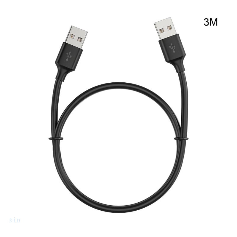 XI Sturdy USB Male to Male Cable Double End USB Cord High Transmission ...