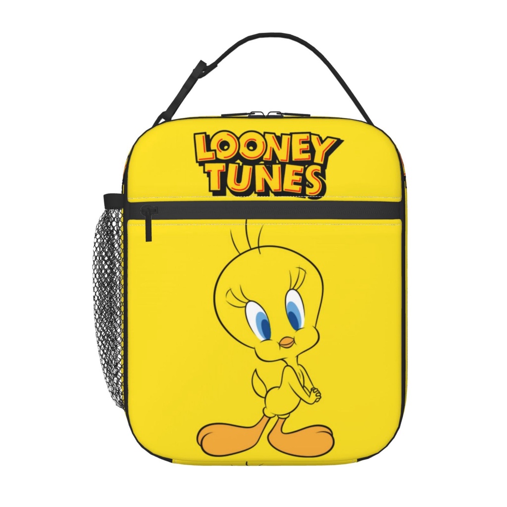 Tweety Bird Kids Lunch box Insulated Bag Cooler Back to School Thermal ...