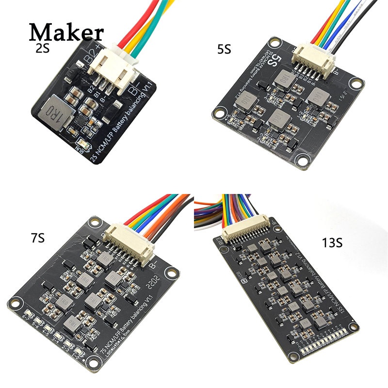 2S-16S High Current 1.2A Balance Equalizer Module Li-Ion Lifepo4 Lithium Battery Active Balancer ...