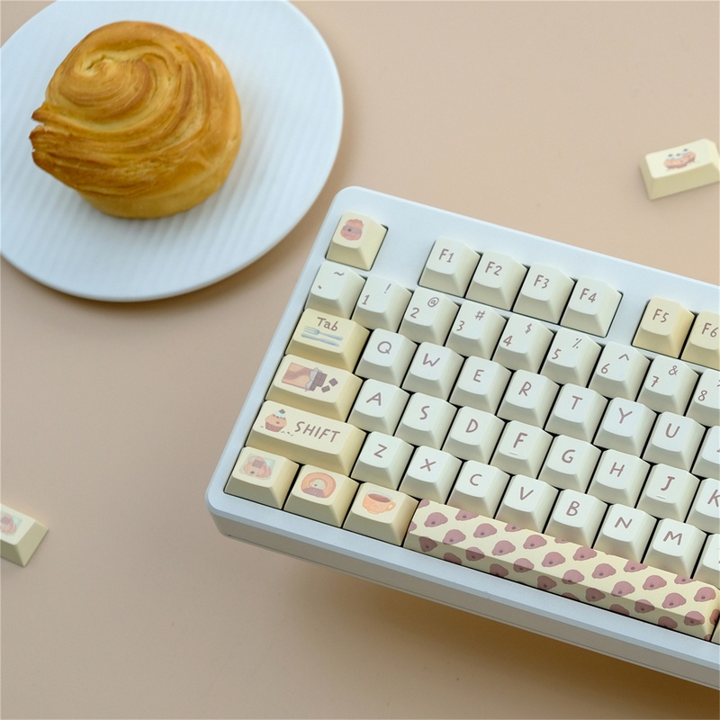 Bread Dog Keycap PBT original factory highly hot sublimation mechanical ...