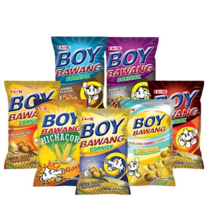 Boy Bawang 100g 90g 85g 80g cornick | Shopee Philippines