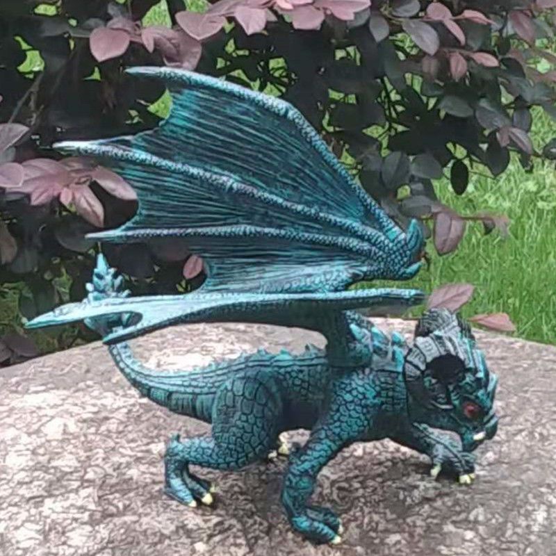 Jurassic Century Warcraft Flying Dragon figure Simulation Solid Soft ...