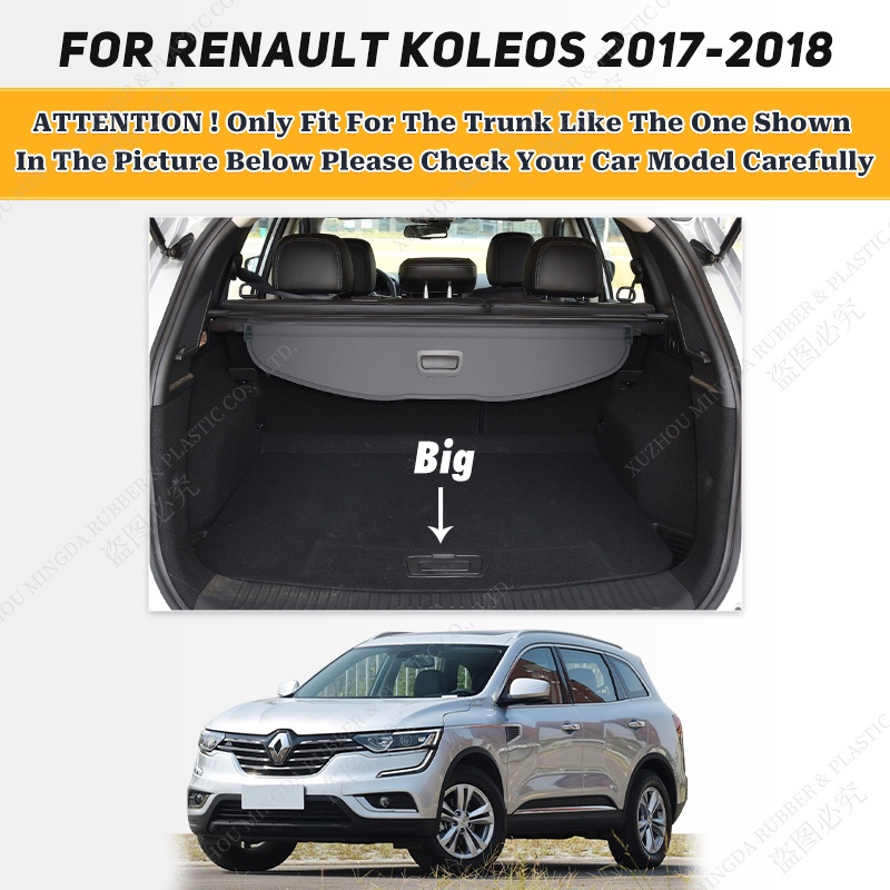 Car Trunk Mat For Renault Koleos SUV 2017 2018 2019 Custom Car ...