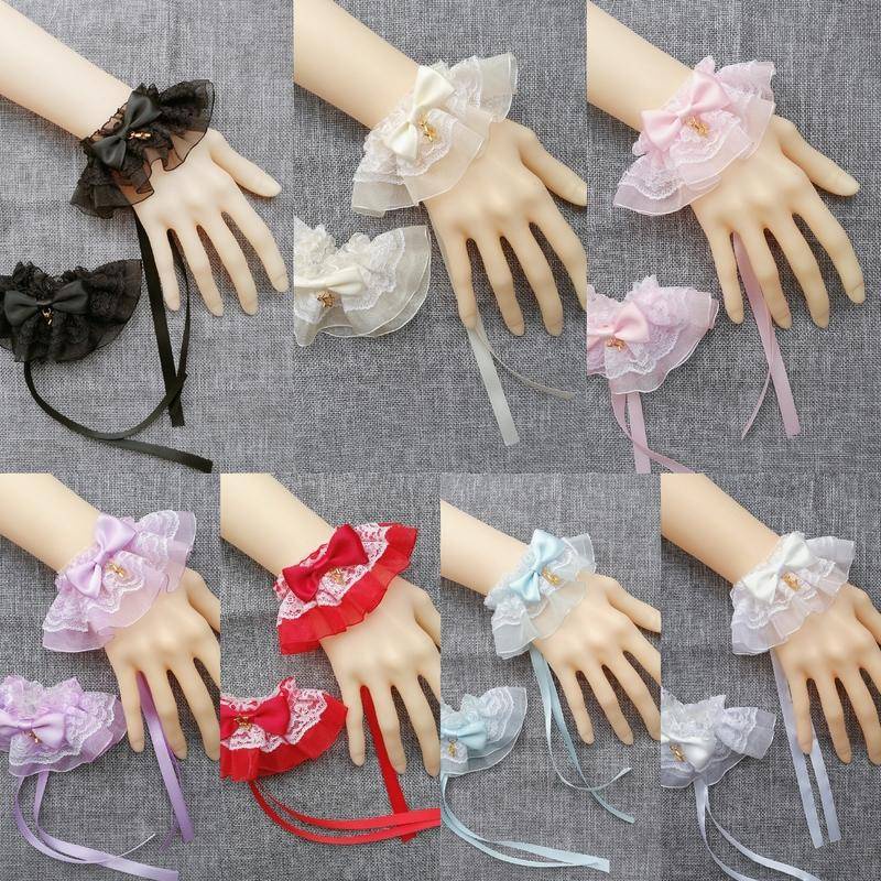Original lolita Hand Sleeves Multi Color Versatile lolita Small Item ...