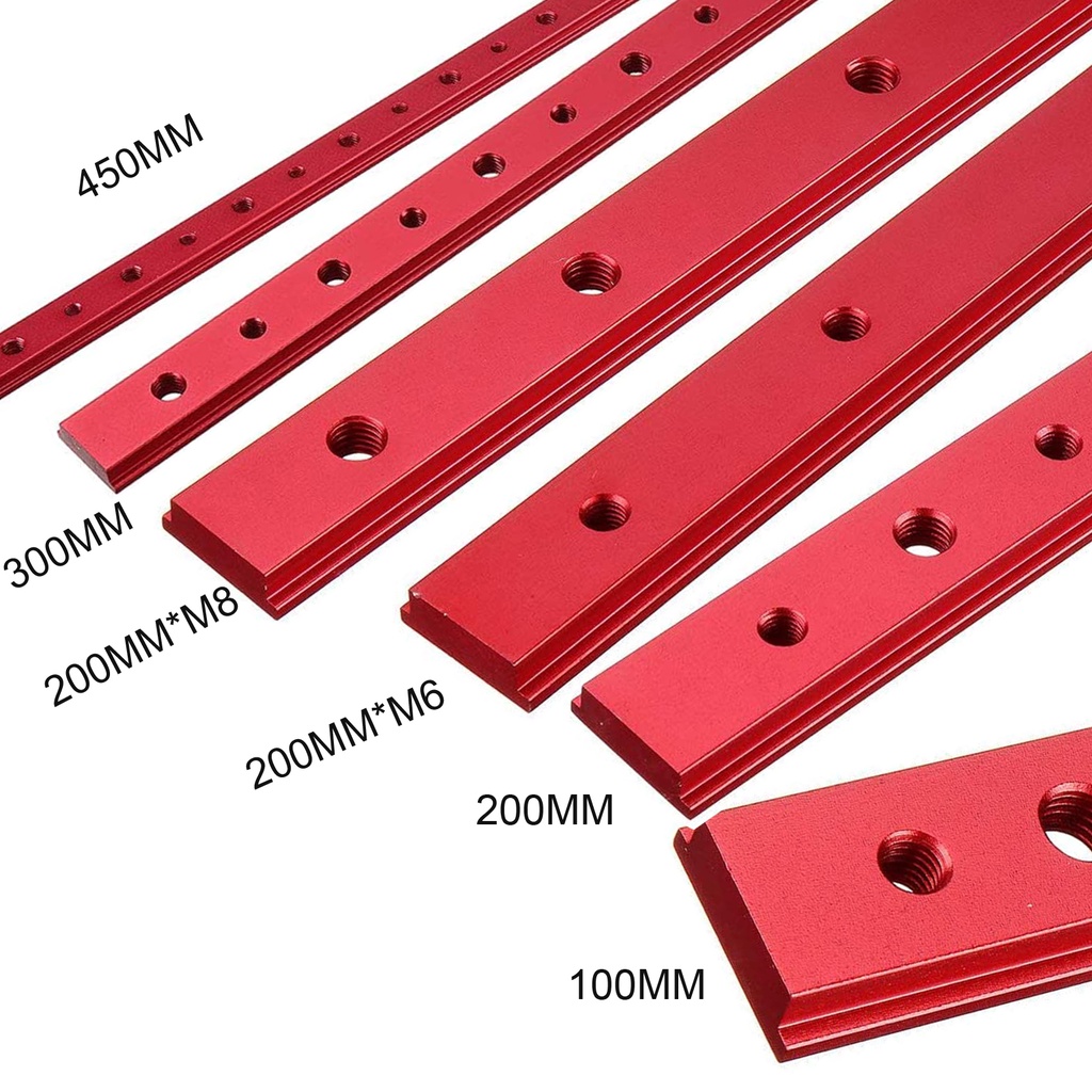 [CSS]Nut M6 / M8 Miter Track T-slot T-track Slider Bar Quick Acting ...