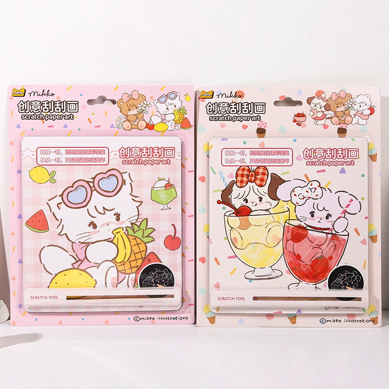 Mikko Creative Scratch Painting Student Children Kindergarten Diy ...