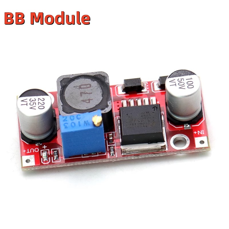 Dc-dc Buck Power Module 3A Adjustable with Reverse Connection Protection Inductance 5V Voltage ...