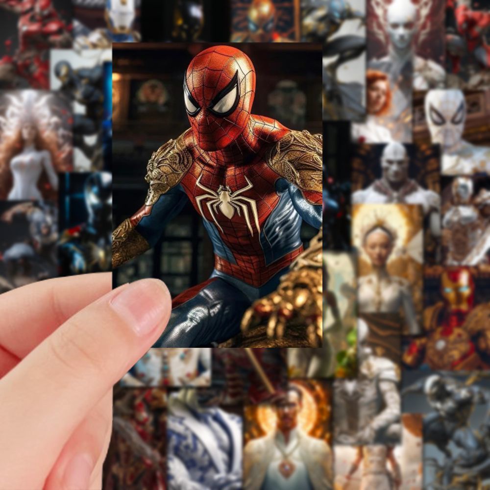 Marvel Characters 48 Popular European and American Anime Movies Marvel ...
