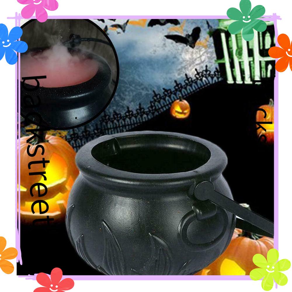 BACKSTREET Halloween Cauldron Plastic Halloween Decoration|Witch ...