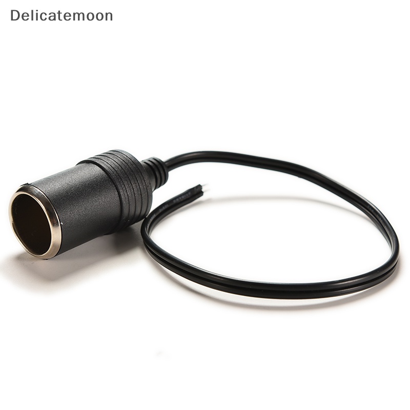 Delicatemoon New 12v Female Car Socket Plug Connector Plug Cable ...