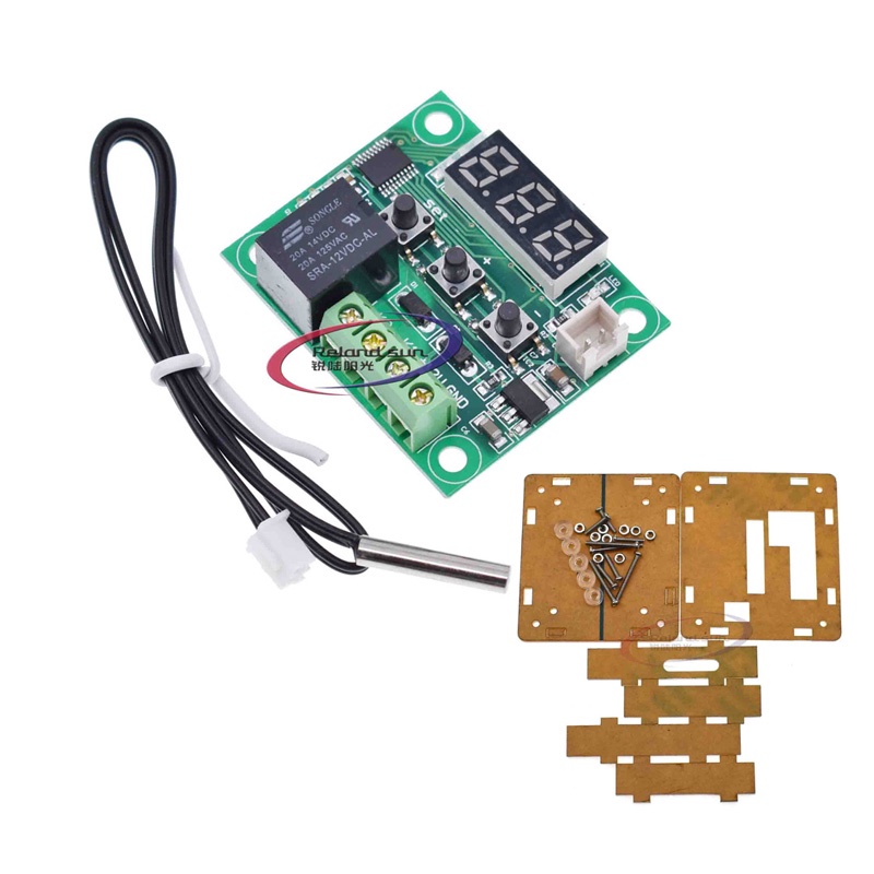 W1209 LED Digital Thermostat Temperature Control Thermo Controller ...