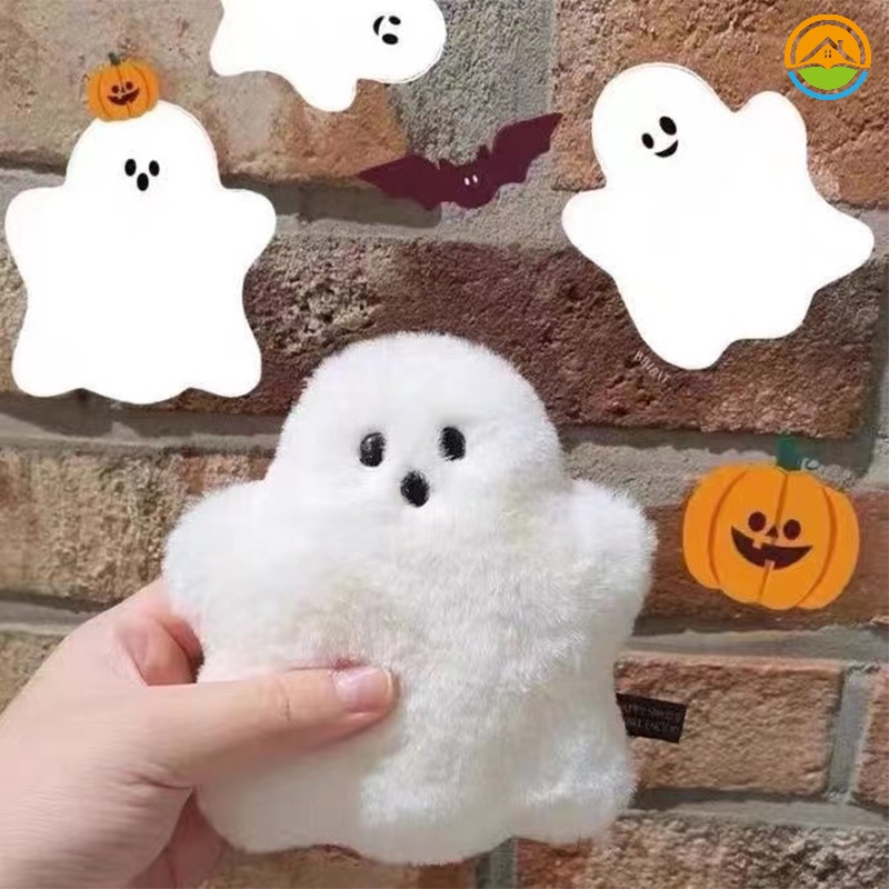 Creative Funny White Little Ghost Backpack Pendant/ Fashion Cute ...