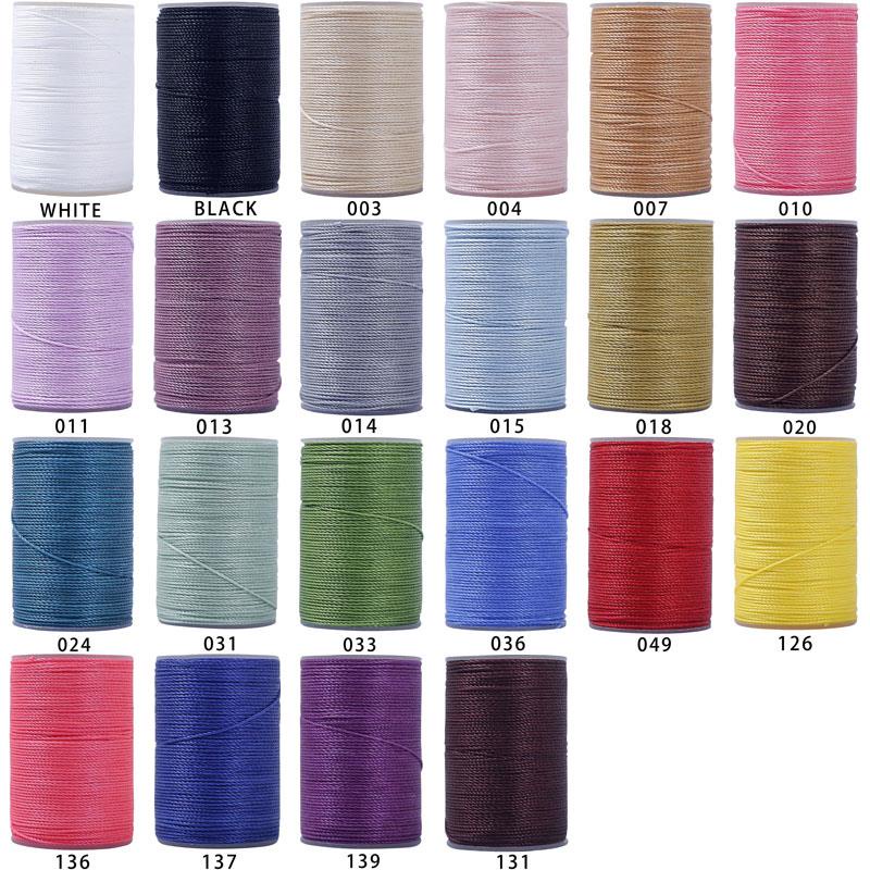 260m*0.8mm Flat Waxed Wire Threads For Leather Waxed Cord For Diy ...