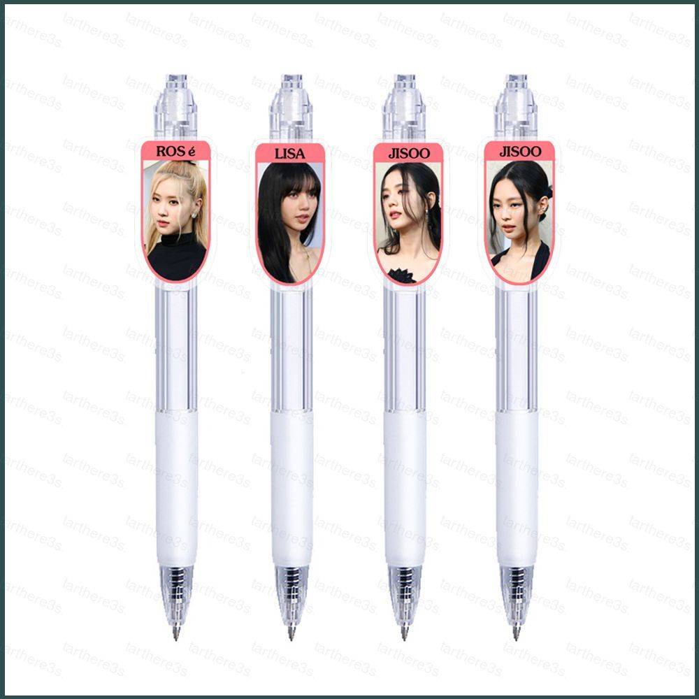 Blackpink Click ball pen cartoon cute gel pen sign pen Lisa Jennie ...