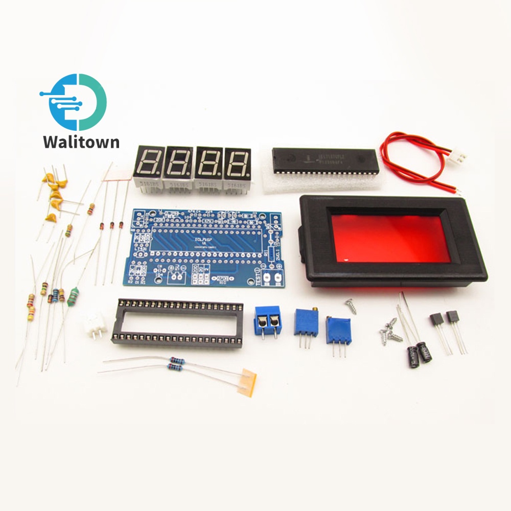 ICL7107 DC 5V Digital Voltmeter Ammeter Amp Kits Voltage Current Meter ...