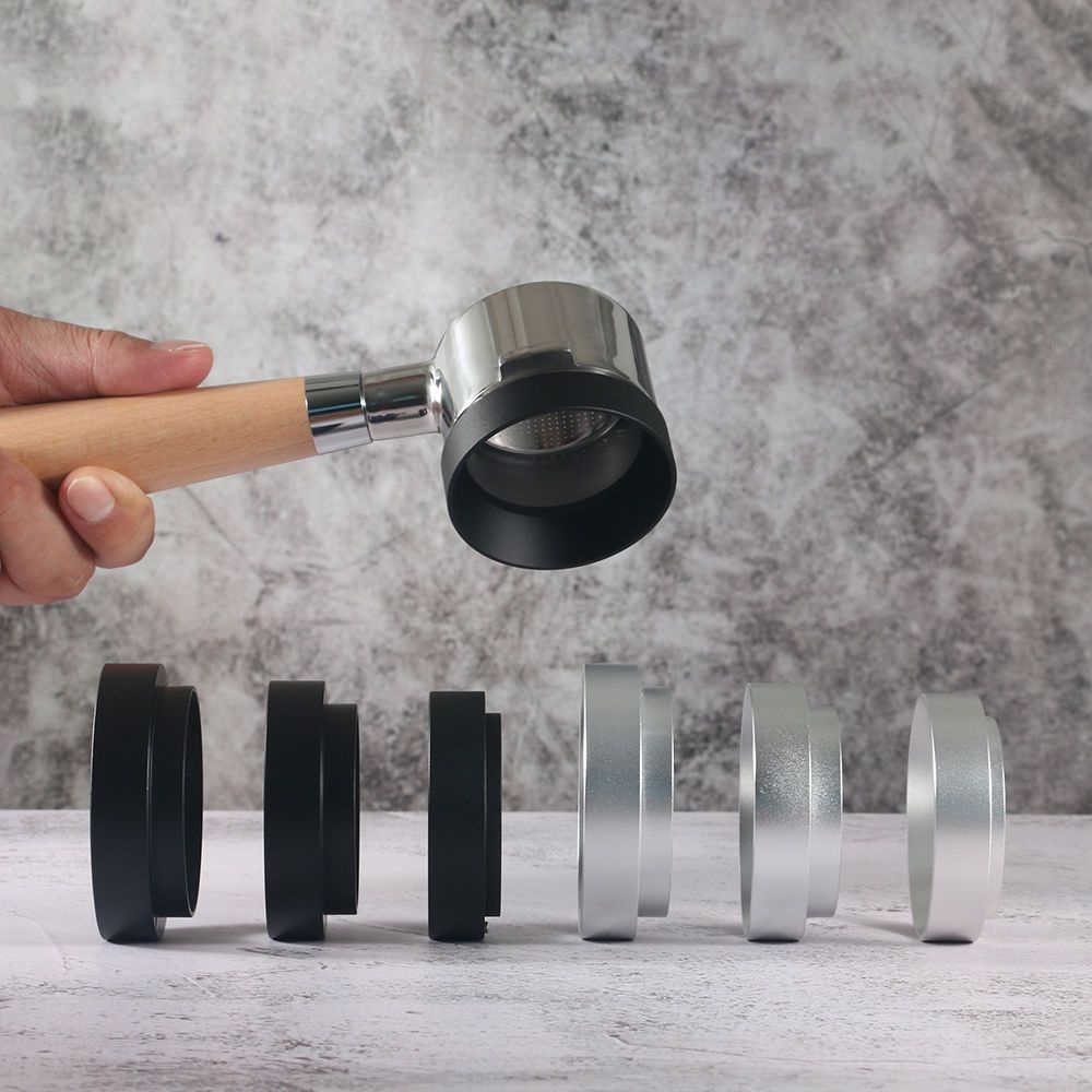 Italian Style Powder Receiving Ring Coffee Machine Anti-Shedding With ...