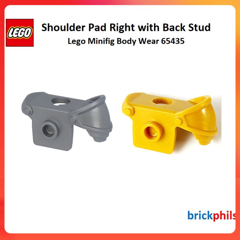 Lego Minifig Body Wear 65435 - Shoulder Pad Right with Back Stud ...