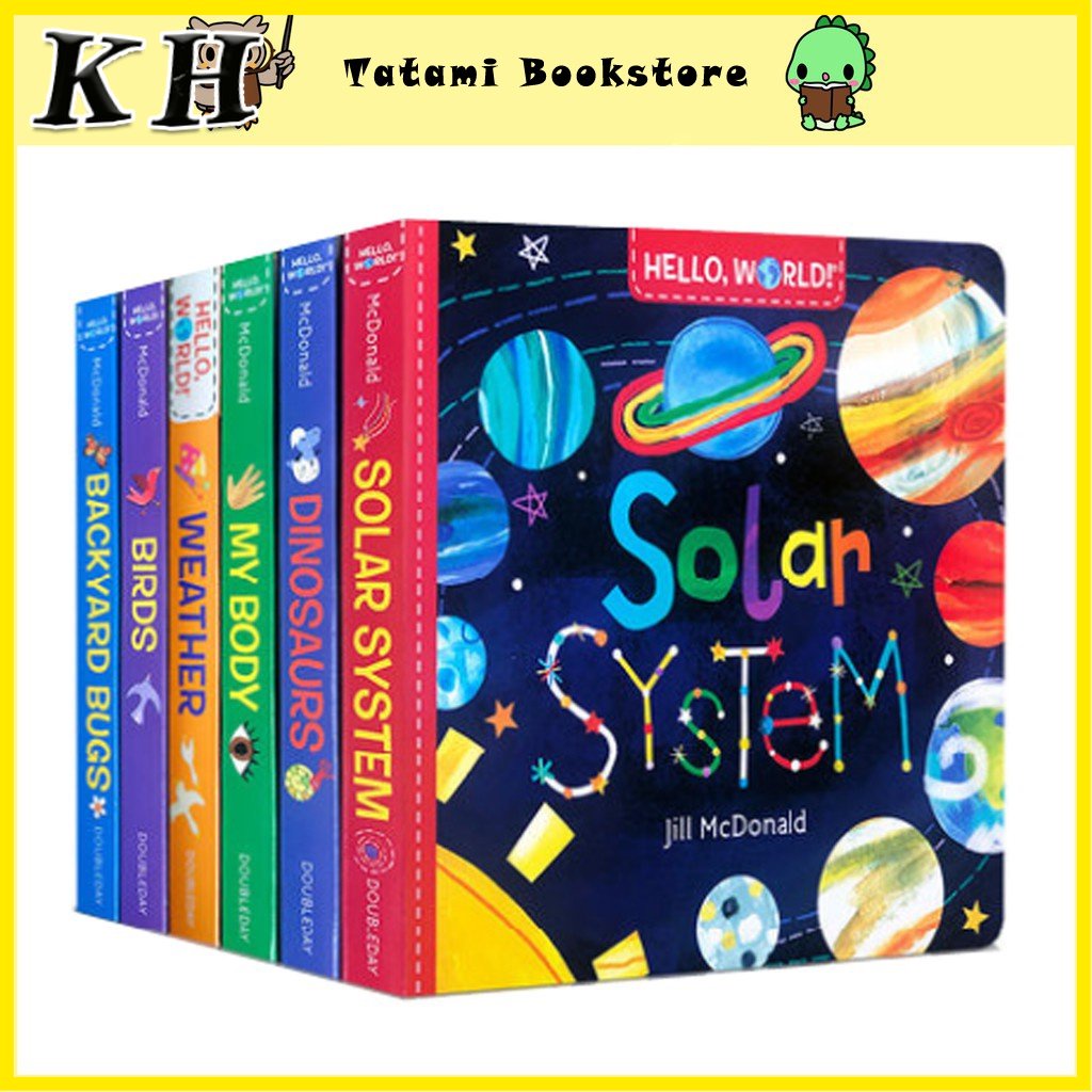 Hello World 6 Box Book Set (Boardbook) Hello Science World, Children's ...