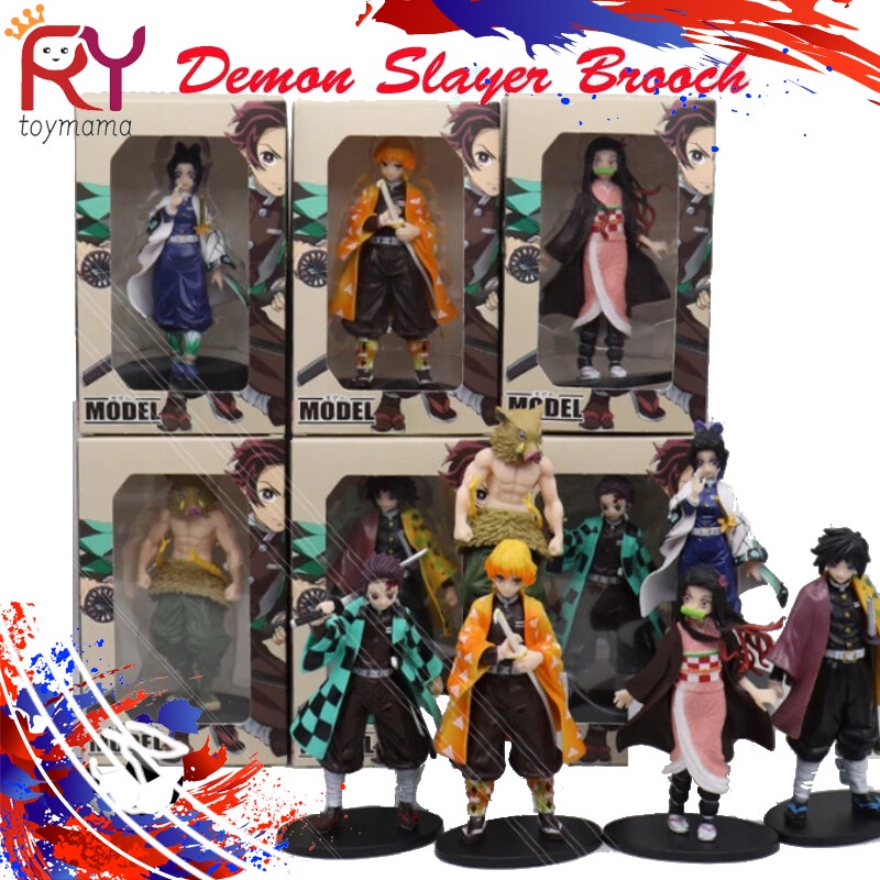 Demon Slayer Action Figure Kimetsu No Yaiba Figure Demon Slayer Action ...