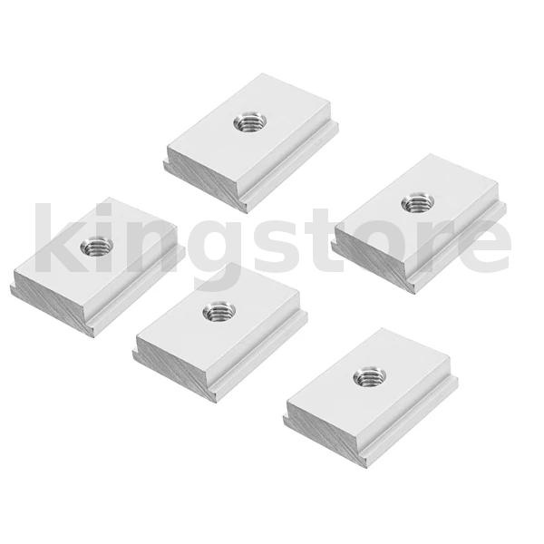 5Pcs M6/ M8 T Slot Nut T-Track Sliding Nut For Woodworking Tool Slot ...