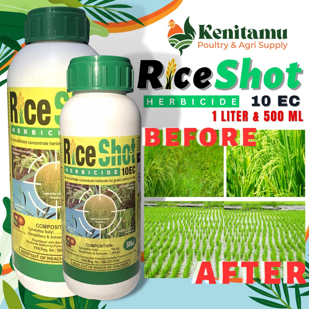 RICESHOT 10 EC HERBICIDE (500 ML & 1000 ML) | Shopee Philippines