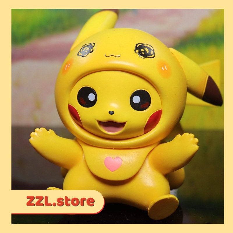 Pokemon Psyduck Pikachu Eevee Slowbro Interchangeable Action Figure ...