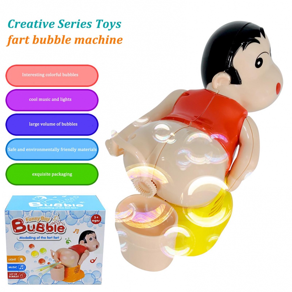 Fart Bubble Machine, Kids Soap Bubble Blower, Electric Fart Blowing Bubble Machine, Bubble ...