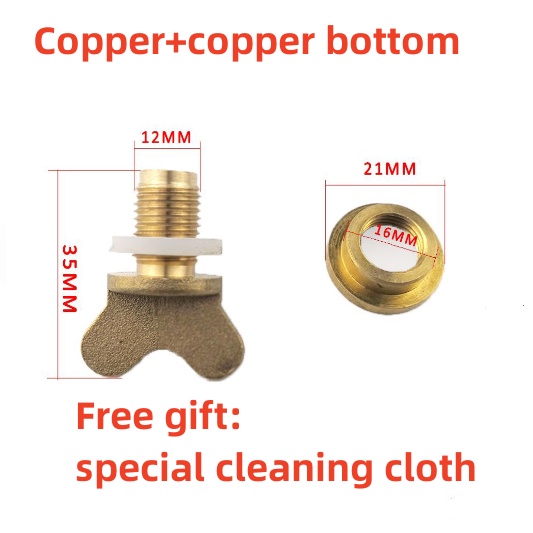 Truck Radiator Repair Accessory Butterfly Copper Drain Valve Universal ...