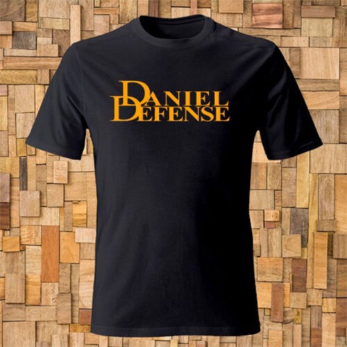 Daniel Defense Logo Men's Black T-shirt Size S-3XL top tee | Shopee ...