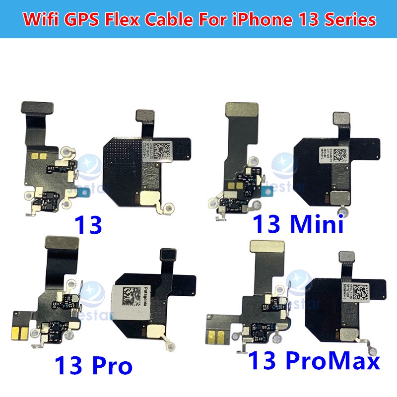 Wifi Antenna Bluetooth NFC Lidar WI-FI GPS Signal Flex Cable For iPhone ...