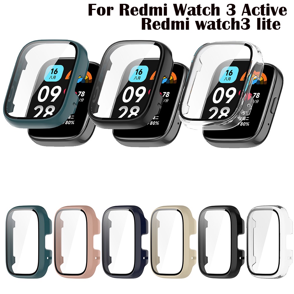 Full Pc Protective Case For Redmi Watch 3 Active Smart Screen Protector ...