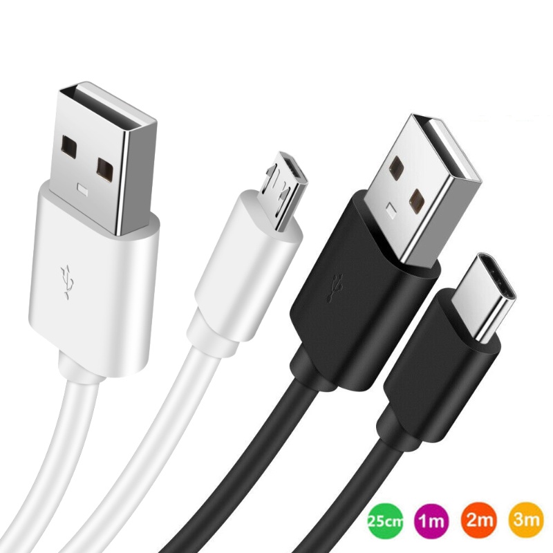 3M/2M/1M Fast Charging Cable Micro-USB To TypeC for IOS Date Line for ...