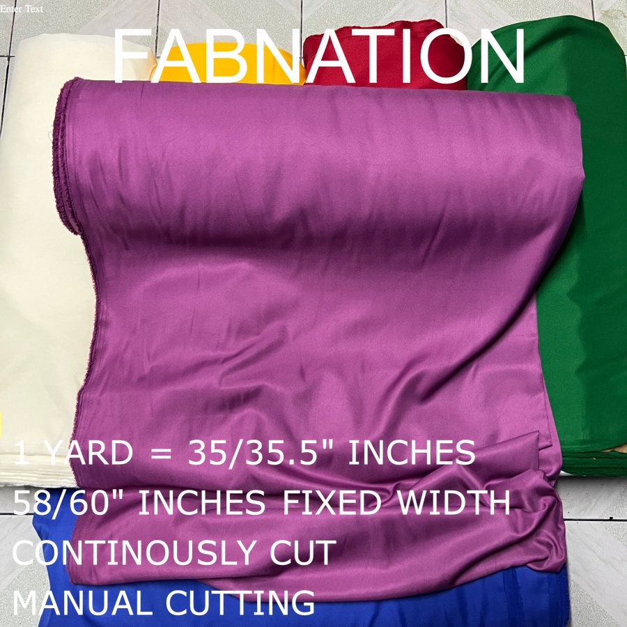 PEACH TWILL FABRIC CLOTH KANEBO RAW TELA 35/35.5 INCHES LENGTH PER YARD 58/60 INCH FIXED WIDTH ...